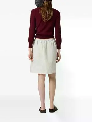 Miu Miu V-neck Wool Cardigan