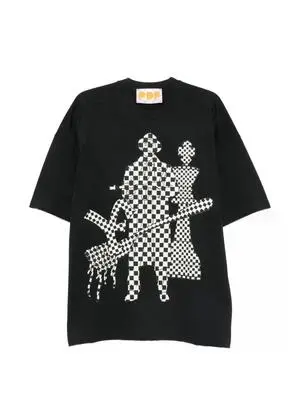 PDF Graphic-print T-shirt - Black