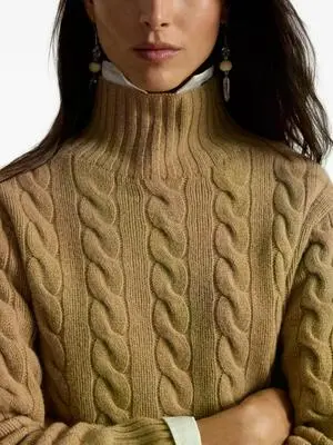 Polo Ralph Lauren Cable-knit High-neck Sweater
