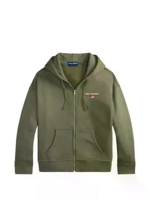 Polo Ralph Lauren Embroidered-logo Hoodie - Green
