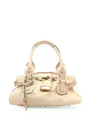 Chloé 2005-2026 Leather Paddington Handbag - Neutrals