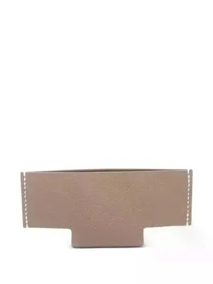 Hermès 2024 H-pocket Epsom Card Case - Neutrals