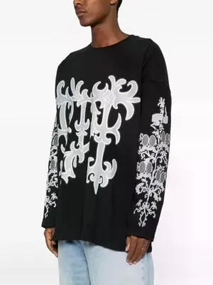 PDF Graphic-print Long-sleeve T-shirt