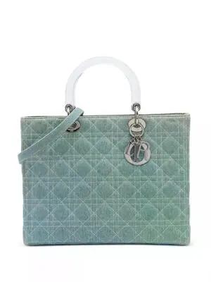 Dior Lady Satchel - Blue