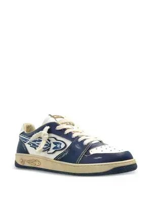 ENTERPRISE JAPAN Egg Rocket Leather Sneakers