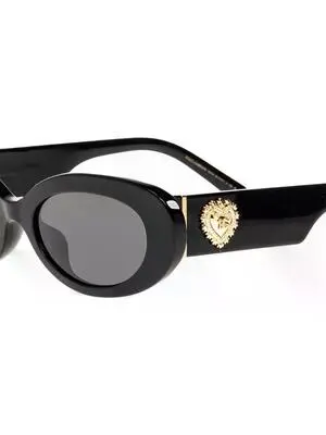 Dolce & Gabbana Devotion Oval-frame Sunglasses