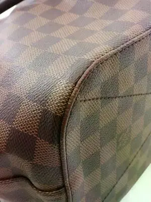 LOUIS VUITTON Mm Damier Ebene Siena Handbag