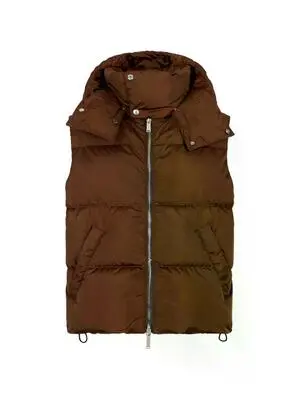 Dsquared2 Hooded Down Vest - Brown