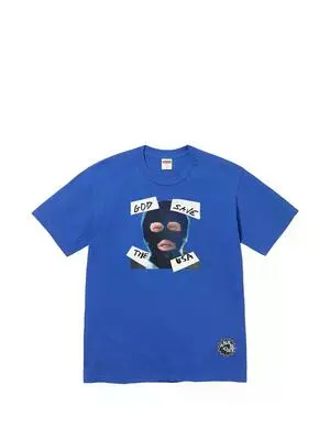 Supreme Graphic-print T-shirt - Blue