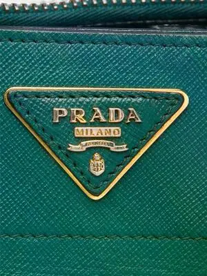 Prada 2013-2015 Saffiano Soft Triple Pocket Tote Satchel