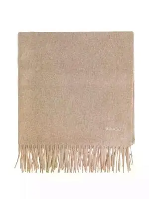 Max Mara Fringed-trim Scarf - Neutrals