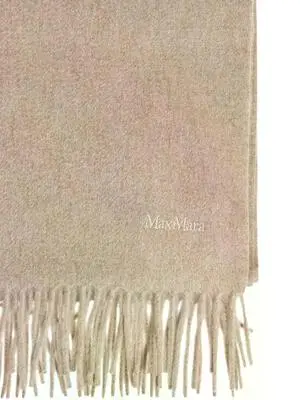 Max Mara Fringed-trim Scarf