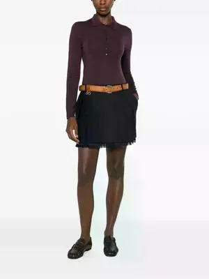 Pinko Pinstripe-pattern Pleated Mini Skirt