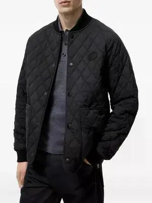 Burberry Quilted Nylon Jacket - Black
