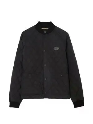 Burberry Quilted Nylon Bomber Jacket - Black