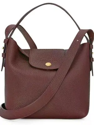 Longchamp Pebbled Leather Tote Bag