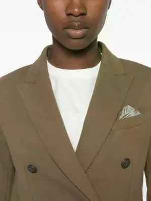 CIRCOLO 1901 Double-breasted Peak Lapel Blazer
