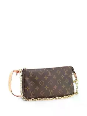 LOUIS VUITTON Chain Pochette Accessoires Nm Monogram Canvas Shoulder Bag