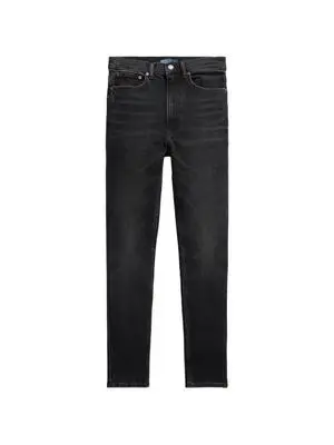 Polo Ralph Lauren High-rise Slim-fit Jeans - Black