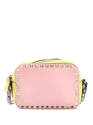 Valentino Garavani Rockstud Camera Leather Crossbody Bag - Multicolour