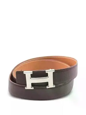 Hermès Constance H-belt - Brown
