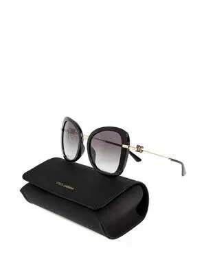 Dolce & Gabbana Logo-plaque Cat-eye Sunglasses