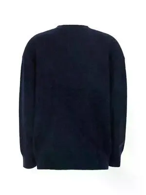 Max Mara Scarf-detail Knitted Sweater