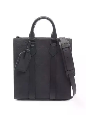 LOUIS VUITTON 2010s Monogram Empreinte Tote Bag - Black