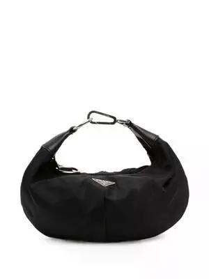 Prada 2000-2013 Tessuto Re Edition 2006 Hobo Bag - Black