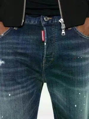 Dsquared2 Paint-splatter Distressed Jeans