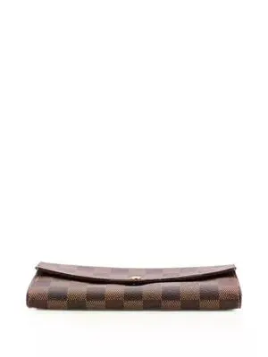 LOUIS VUITTON Sarah Wallet Damier Compact Small Wallets