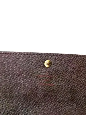 LOUIS VUITTON Sarah Wallet Damier Compact Small Wallets