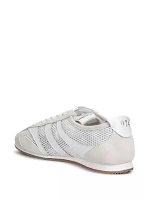 Iceberg Snoot Mesh-panelled Suede Sneakers