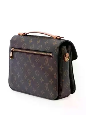 LOUIS VUITTON 2020 Monogram Pochette Metis Satchel