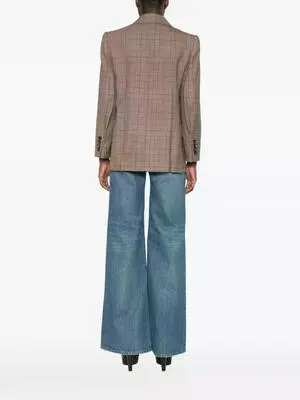 Chloé Double-breasted Check Jacket