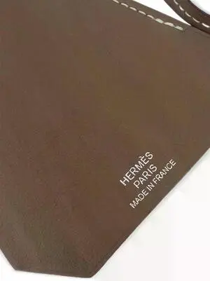 Hermès 2018 Clochette Logo-detail Necklace - Silver