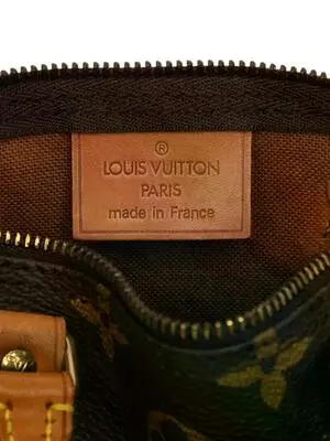 LOUIS VUITTON Monogram Canvas Nano Speedy Bandouliere Satchel