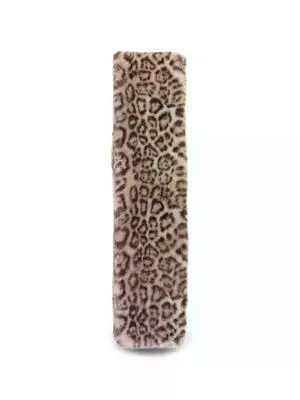 Apparis Leopard-print Scarf - Neutrals