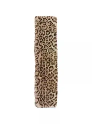 Apparis Leopard-print Scarf - Neutrals