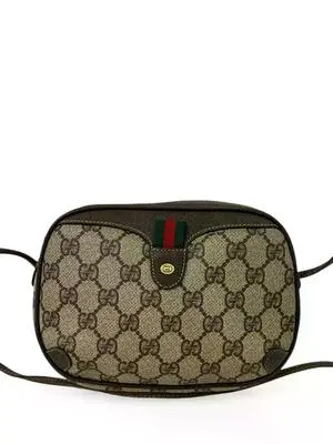Gucci 20th Century Gg Supreme Web Sherry Shoulder Bag
