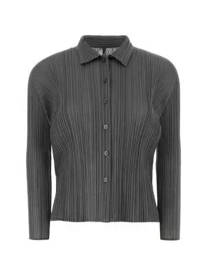 Issey Miyake Basics Pleated Shirt
