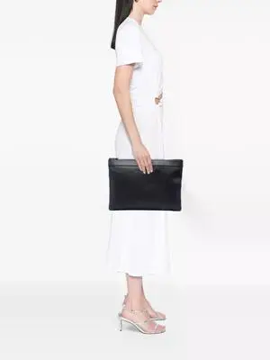 LOUIS VUITTON 2018 Monogram Shadow Discovery Pochette Clutch Bag
