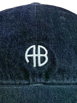 ANINE BING Jeremy Denim Baseball Cap