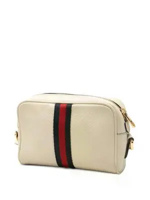 Gucci Ophidia Calfskin Web Crossbody Bag - Neutrals