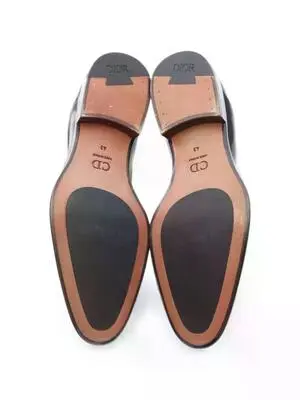 Dior Cap-toe Lace-up Leather Shoes