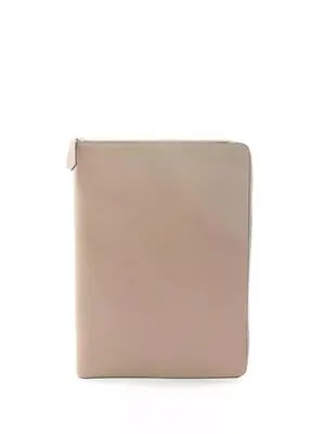 Fendi 2010s Pebbled Leather Coin Purse - Neutrals
