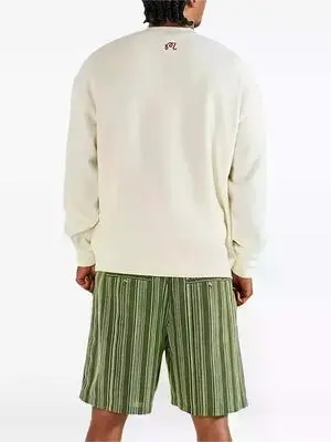 MALBON Trinity Logo-embroidered Crew Neck Sweater