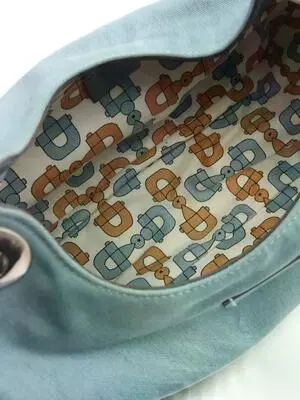 Gucci 2000s Canvas Leather Shoulder Bag