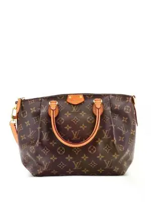 LOUIS VUITTON Monogram Canvas Pm Satchel - Brown