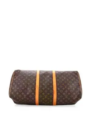 LOUIS VUITTON Keepall Bag Monogram Canvas 55 Travel Bag